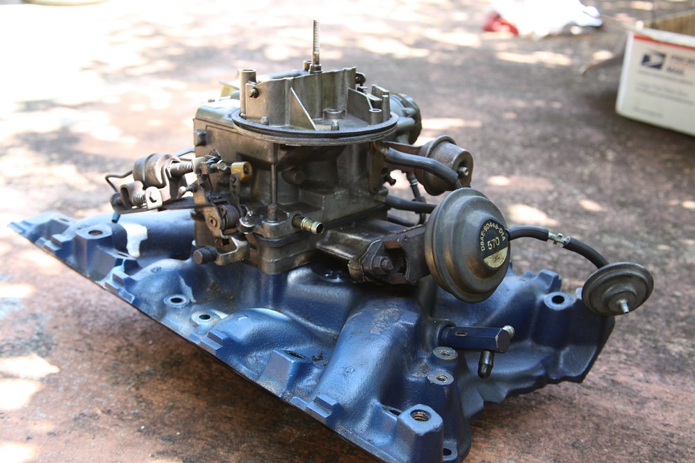 400/351M 2V intake + EGR plate | '71 - '73 Vintage Ford Mustang Forum